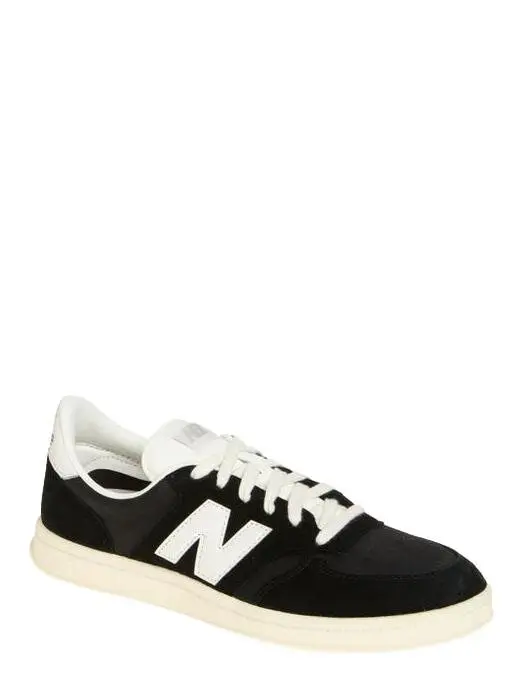 NEW BALANCE T500 Tennis Sneakers - Black/sea Salt