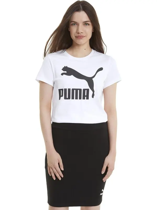PUMA Classics Logo T-shirt - White