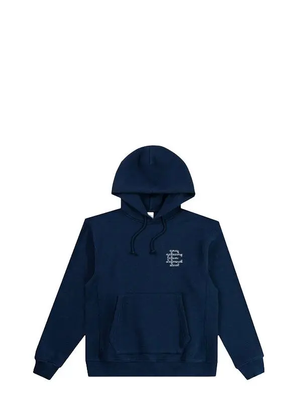 ERIC EMANUEL Ee Swarovski Hoodie - Navy Blue