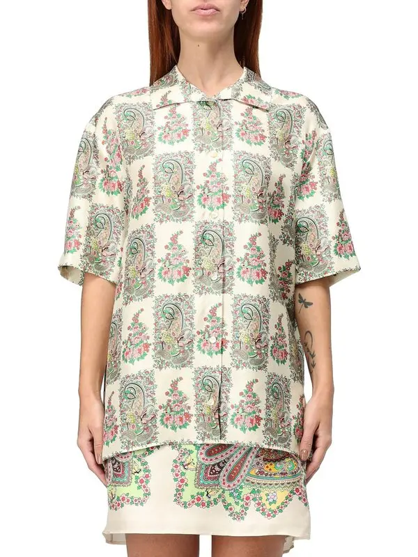 Etro Printed Shirt - White