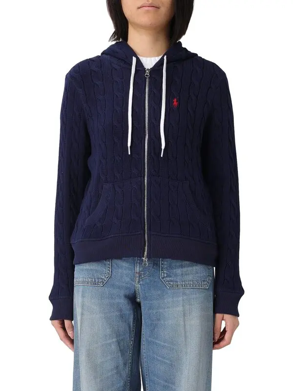 Polo Ralph Lauren Full Zip Sweatshirt - Navy