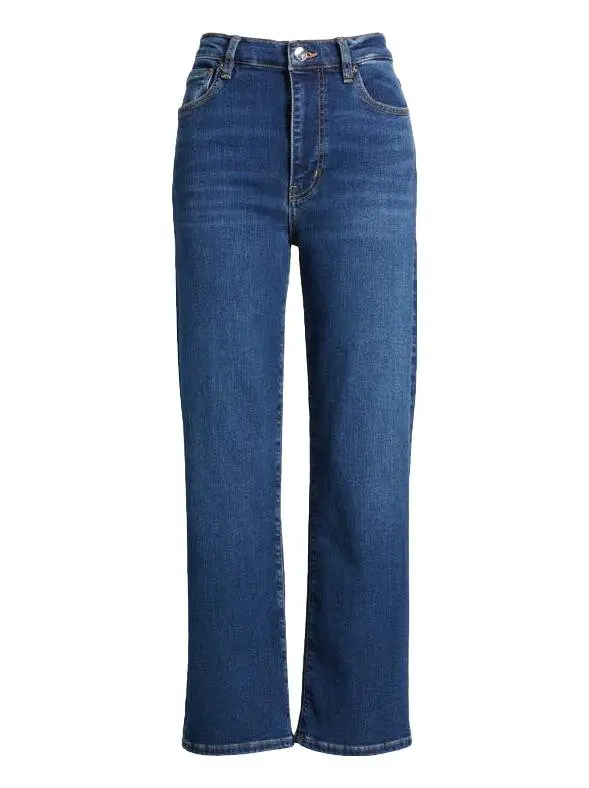 FRAME Le Sleek High Waist Ankle Straight Leg Jeans - Femma