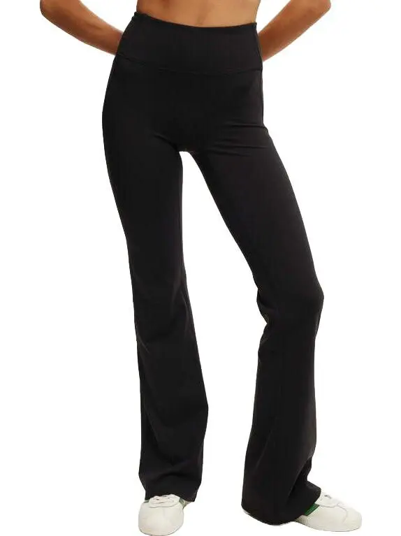 Cotton:on Ultra Soft Studio Flare Pant - Black