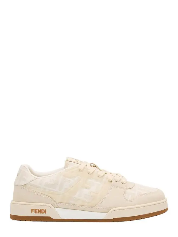 Fendi Match Ff Jacquard Low-top Sneakers - Granitavo.tortamid