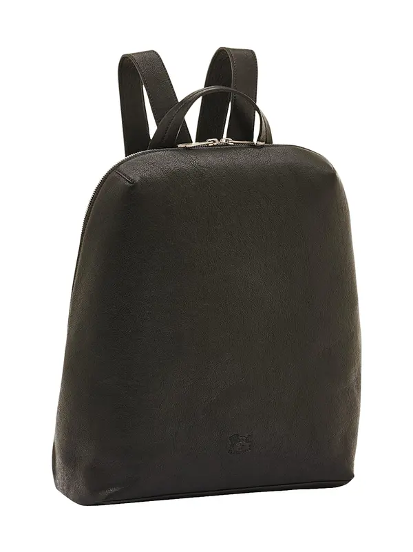 Il Bisonte Duccio Zip Backpack - Black