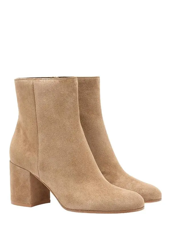 GIANVITO ROSSI Joelle Ankle Boots - Beige