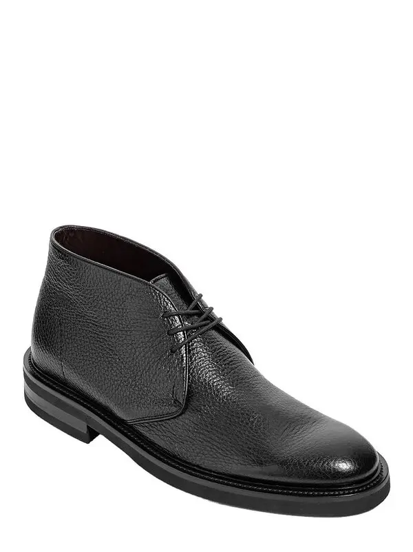 To Boot New York Deerskin Leather Chukka Boots - Black