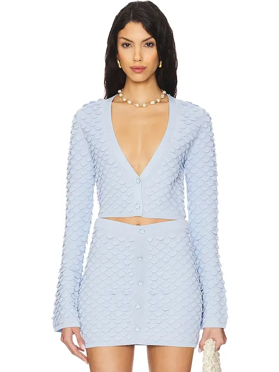 Devon Windsor Vittoria Cardigan - Icy