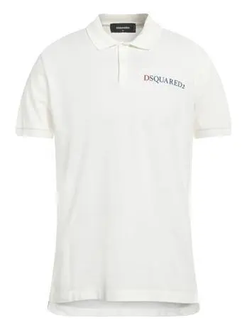 Dsquared2 Polo Shirt Size Cotton - White
