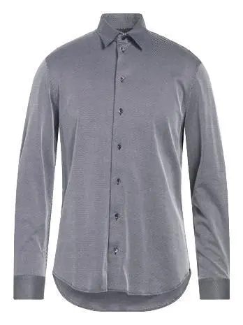 Emporio Armani Shirt Midnight Size Cotton, Polyester - Blue