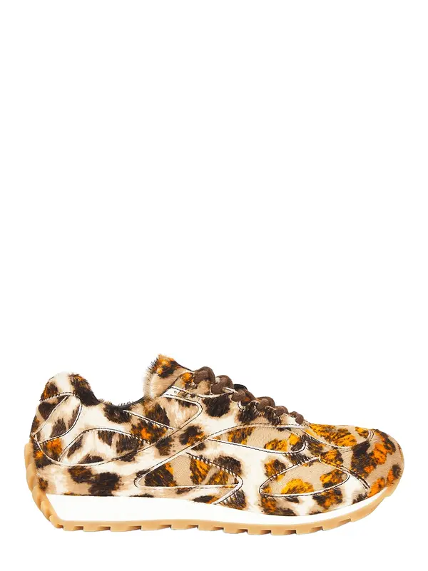 Bottega Veneta Orbit Printed Sneakers - Jaguar