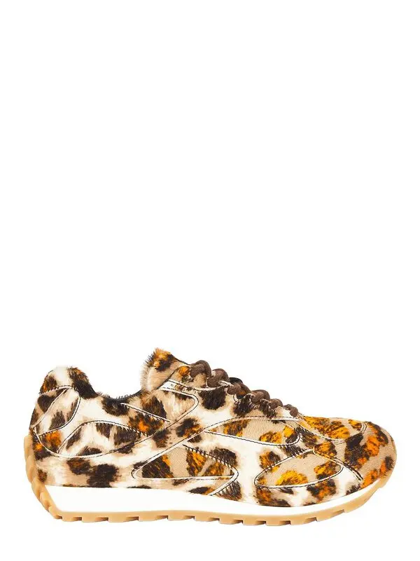 Bottega Veneta Orbit Printed Sneakers - Jaguar
