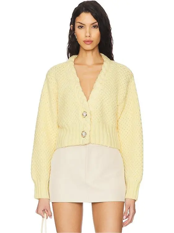 Majorelle Phiala Cardigan - Yellow