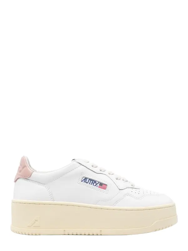 AUTRY Medalist Platform Sneakers - White
