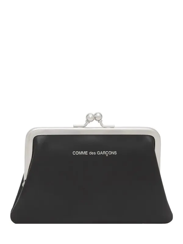 Comme Des Garçons Kiss Clasp Purse - Black
