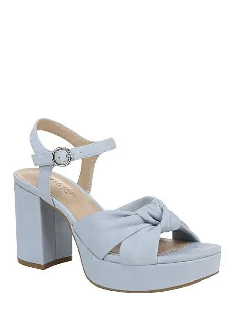 LIFESTRIDE August Platform Sandals - Blue