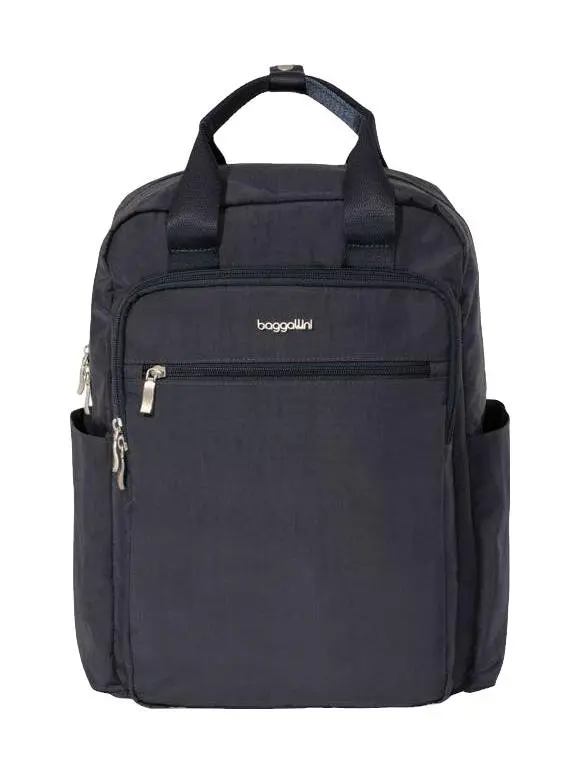 BAGGALLINI Commuter Laptop Backpack - French Navy