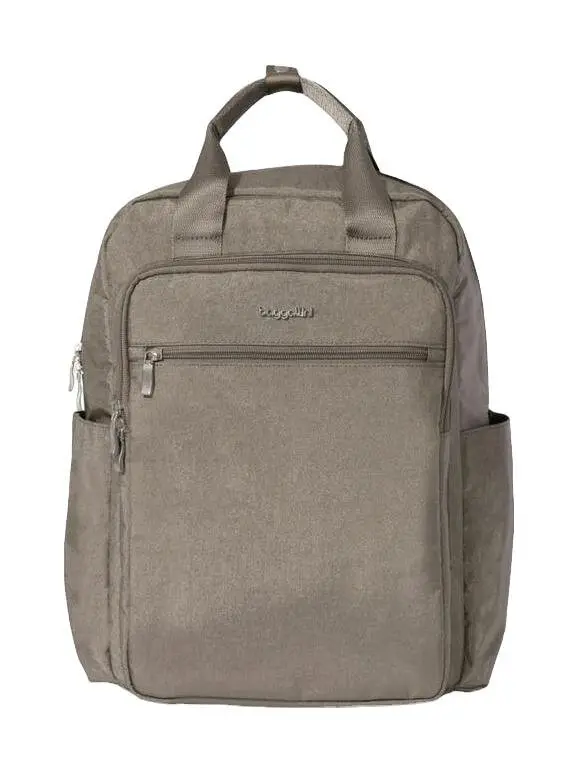 BAGGALLINI Commuter Laptop Backpack - Sterling Shimmer
