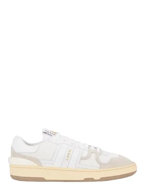 LANVIN Clay Mesh Low-top Sneakers - White