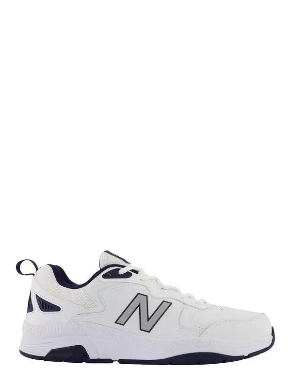 NEW BALANCE 857v3 Sneakers - White/navy Blue/rain Cloud