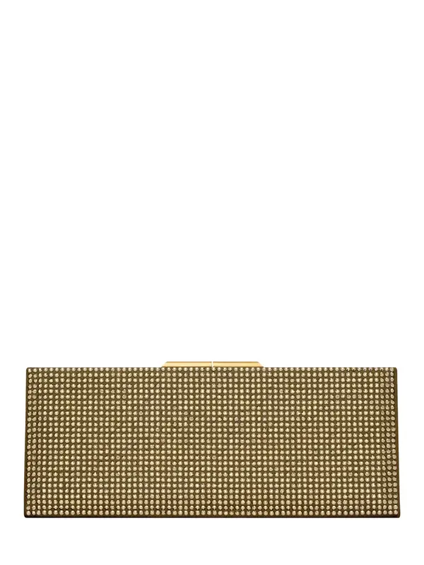 Saint Laurent Midnight Clutch - Beige
