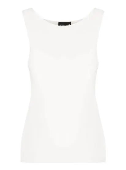 Giorgio Armani Pure Silk Top - White