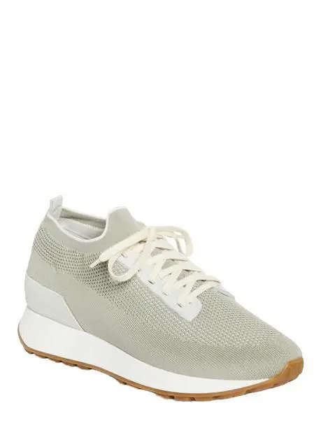 Eleventy Perforated Low Top Sneakers - Sage White