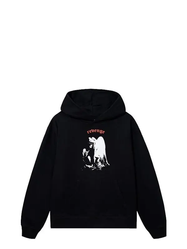 REVENGE Xxxtentacion Angel Hoodie - Black