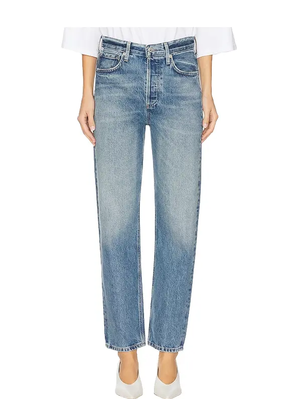Citizens Of Humanity Blaine High Rise Straight Jeans - Perri