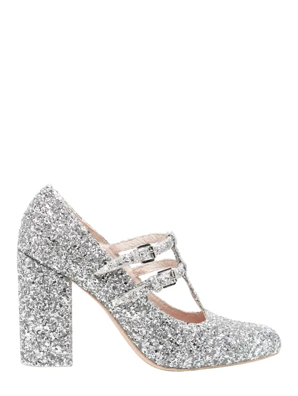MACGRAW Tessa Glitter Pumps - Silver