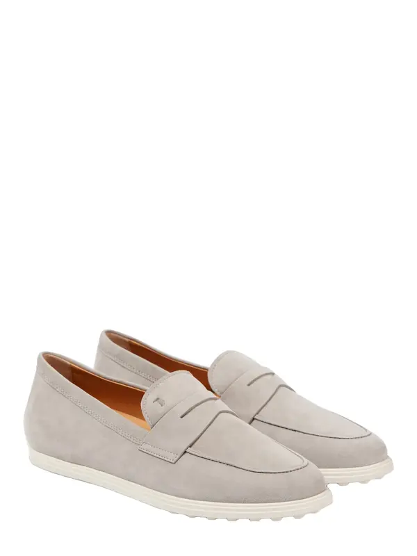 TOD'S Suede Loafers - Grey