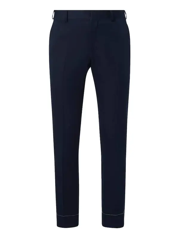 Brioni Pienza Straight Pants - Blue