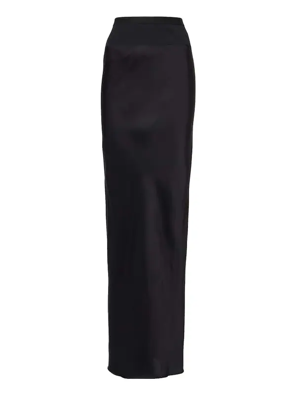 Rick Owens Coda Maxi Skirt - Black