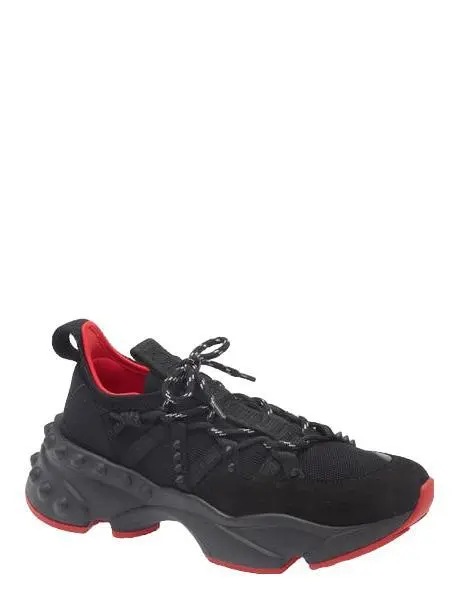 CHRISTIAN LOUBOUTIN Trailnrun Spike Sneakers - Black