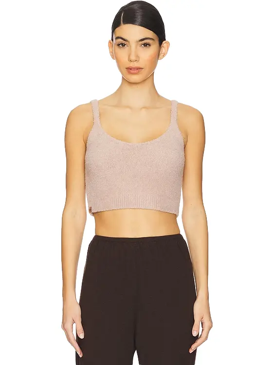 Barefoot Dreams Cozychic Luxe Cropped Cami - Willow