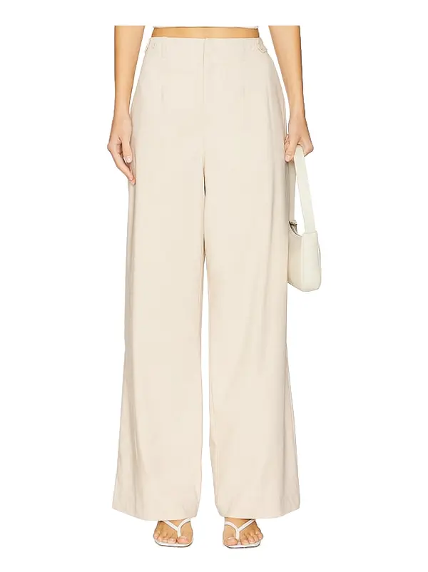 SOVERE / Freya Wide Leg Pant - Sandstone