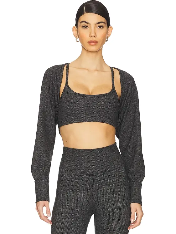 Strut This Shrug - Herringbone