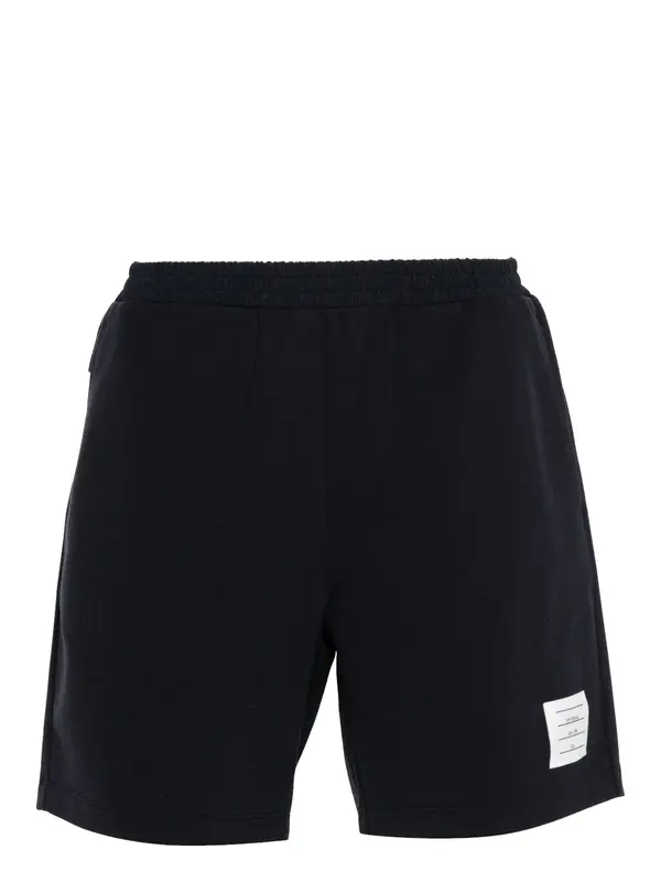 Thom Browne Mid-rise Track Shorts - Blue
