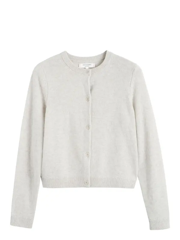 Chinti & Parker Cashmere Cardigan - Neutrals