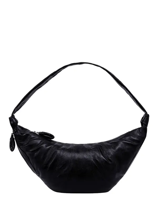 LEMAIRE Large Croissant Shoulder Bag - Black