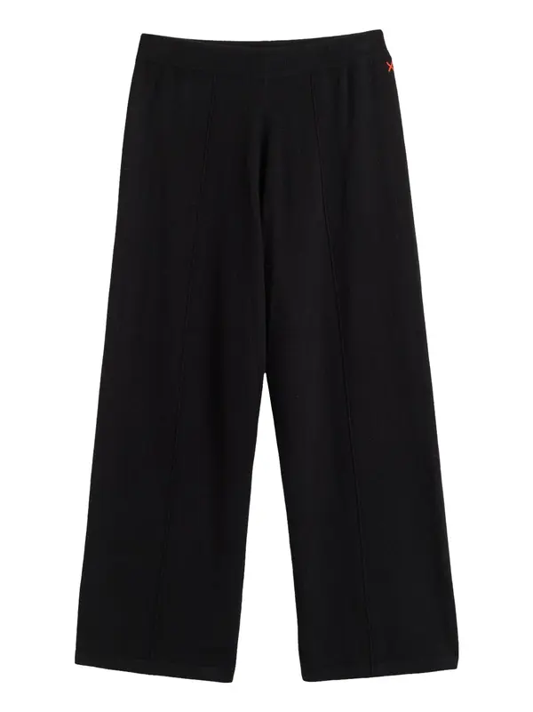 Chinti & Parker Wide-leg Cropped Trousers - Black