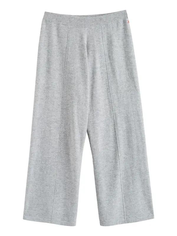 Chinti & Parker Wide-leg Cropped Trousers - Grey