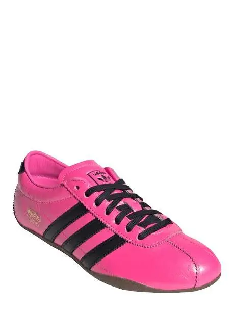 Adidas Tokyo Decon Low Top Leather Sneakers - Lucid Pink/ Black/ Gum