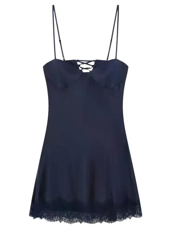 DONDE ESTEBAN Midnight Minidress - Blue