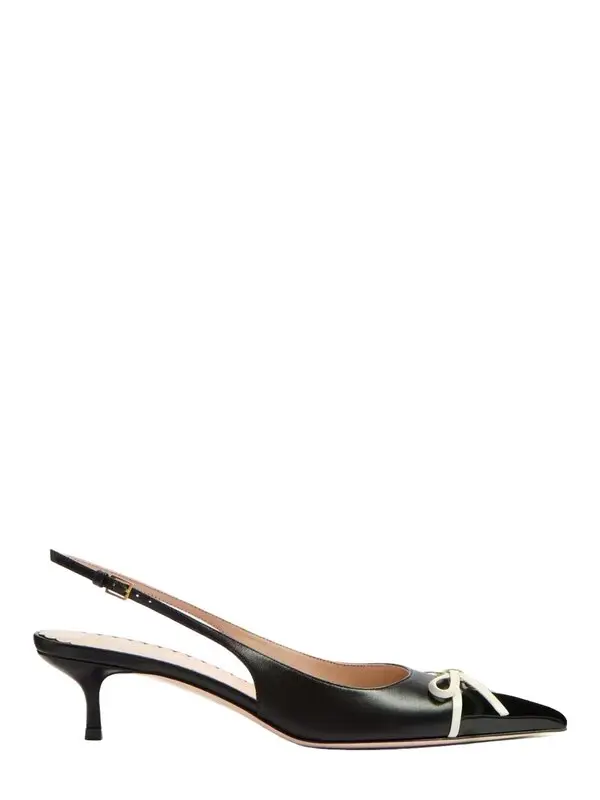 Valentino Garavani 45mm Bepointy Slingback Pumps - Black
