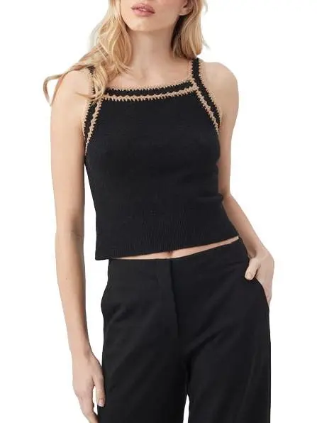 Trina Turk Suez Cami - Black/camel