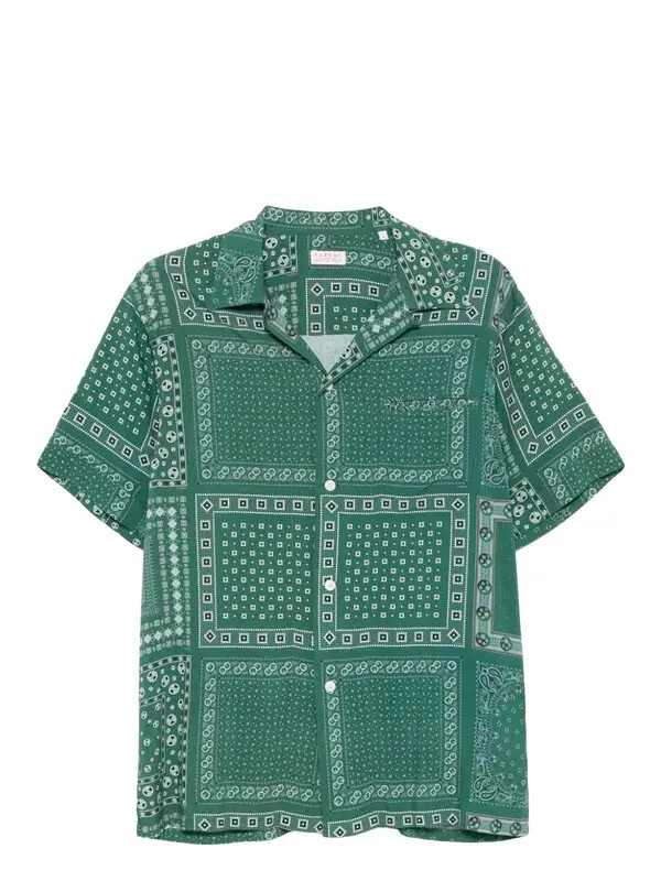 FURSAC Bandana-print Shirt - Green