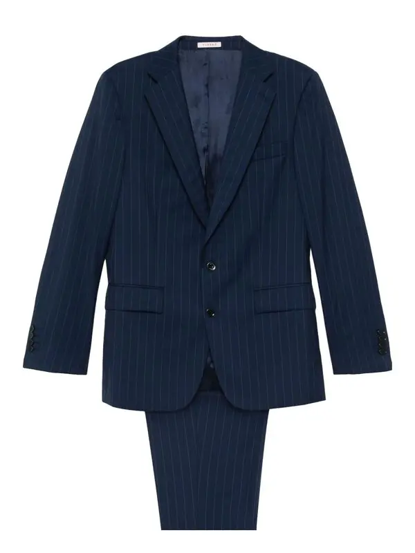FURSAC Pinstriped Suit - Blue
