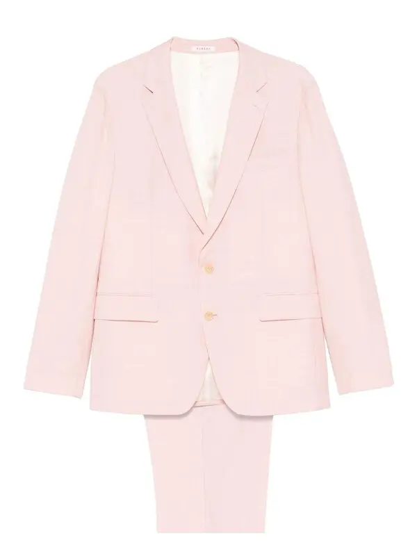 FURSAC Patterned-jacquard Suit - Pink