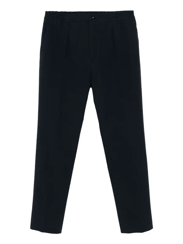 FURSAC Seersucker Trousers - Blue